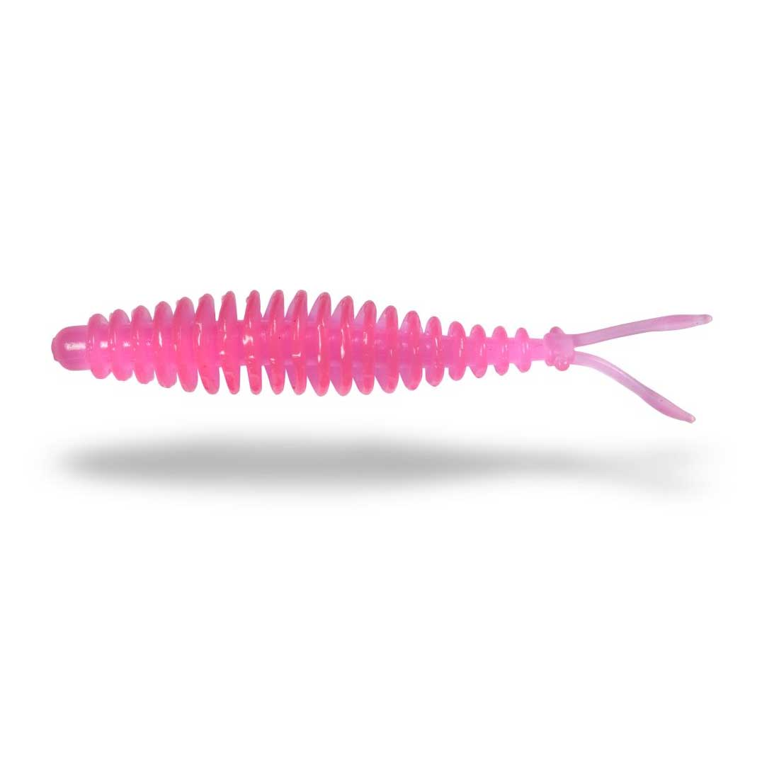 Magic Trout T-Worm V-Tail Neon Käse Chili | eBay.de